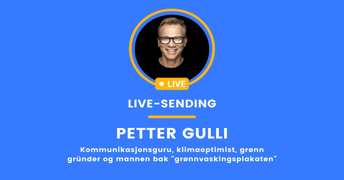 Petter Gulli: Bærekraft og grønnvasking